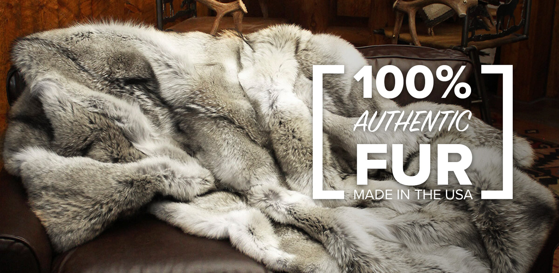 Real Fur Blankets | Made in the USA – True North Furs